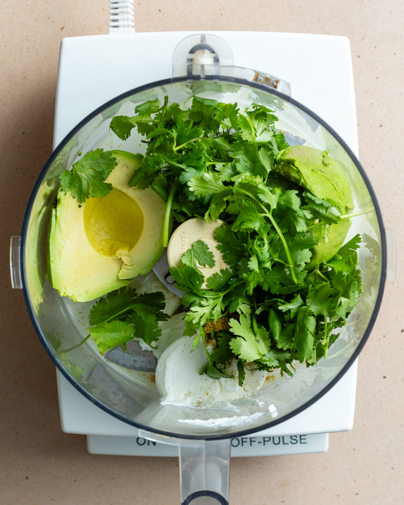 5-Minute Creamy Avocado Cilantro Lime Salad Dressing • Daisybeet