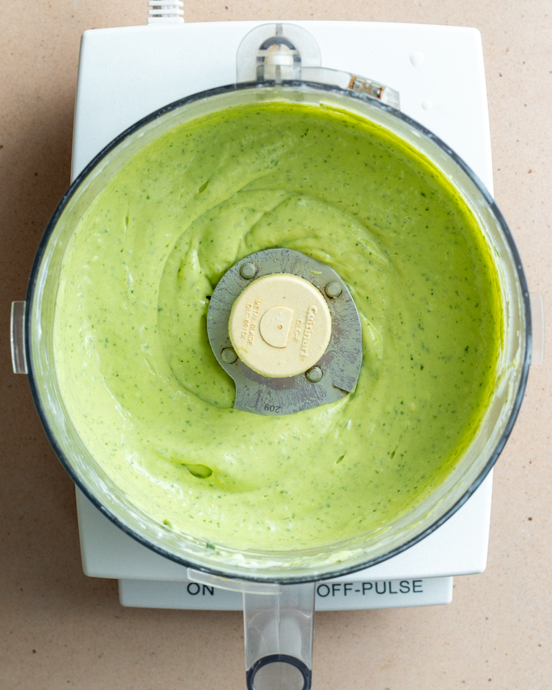 5-Minute Creamy Avocado Cilantro Lime Salad Dressing • Daisybeet