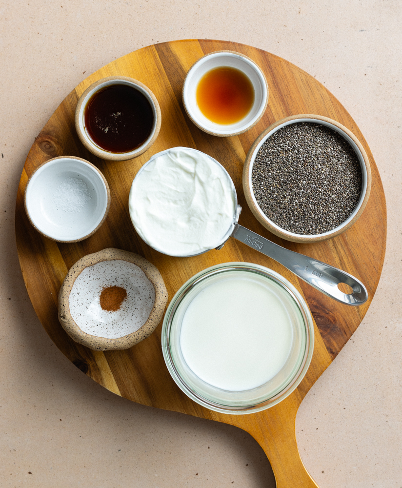 High Protein Greek Yogurt Chia Seed Pudding • Daisybeet